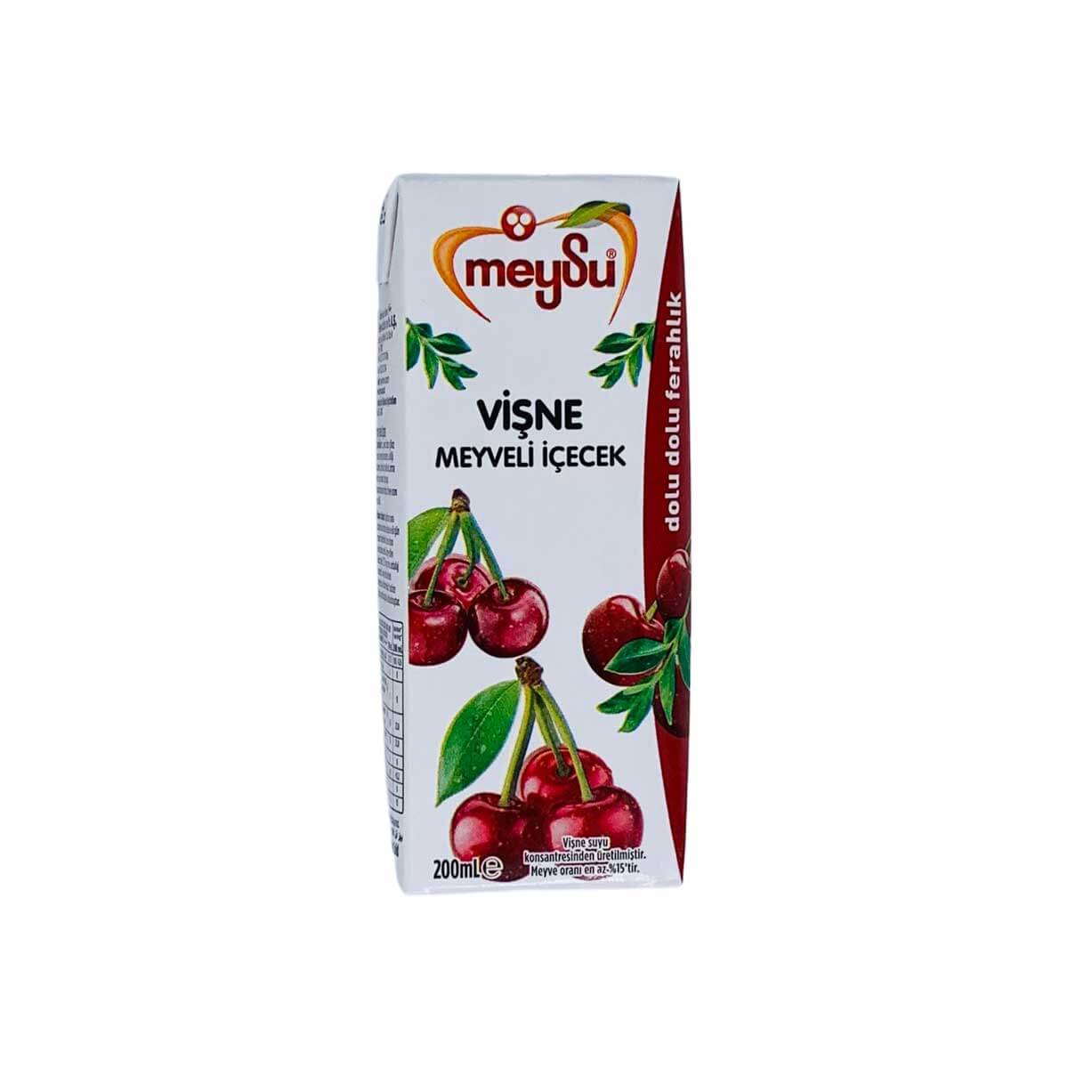 MEYSU Sour Cherry Fruit Drink 200ml - Turkey Shop